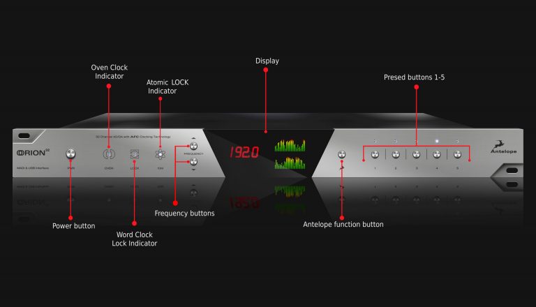 Orion32 | 世界初の 32 チャンネル AD/DA コンバーター | Antelope Audio Japan