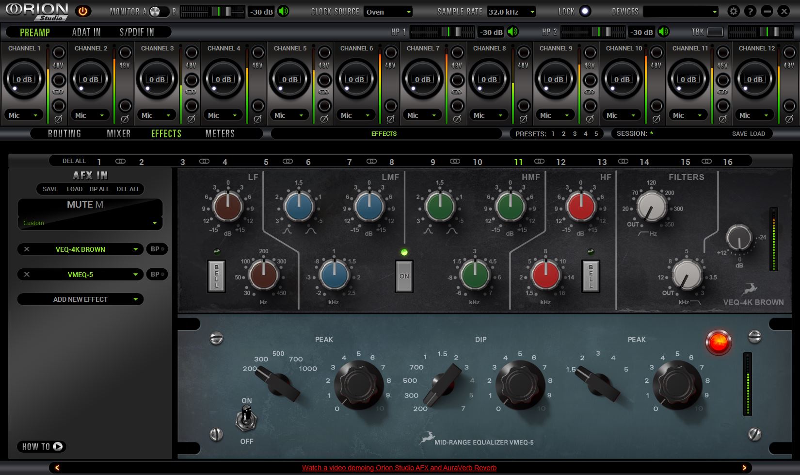 Orion Studio | 生産終了品 | Antelope Audio