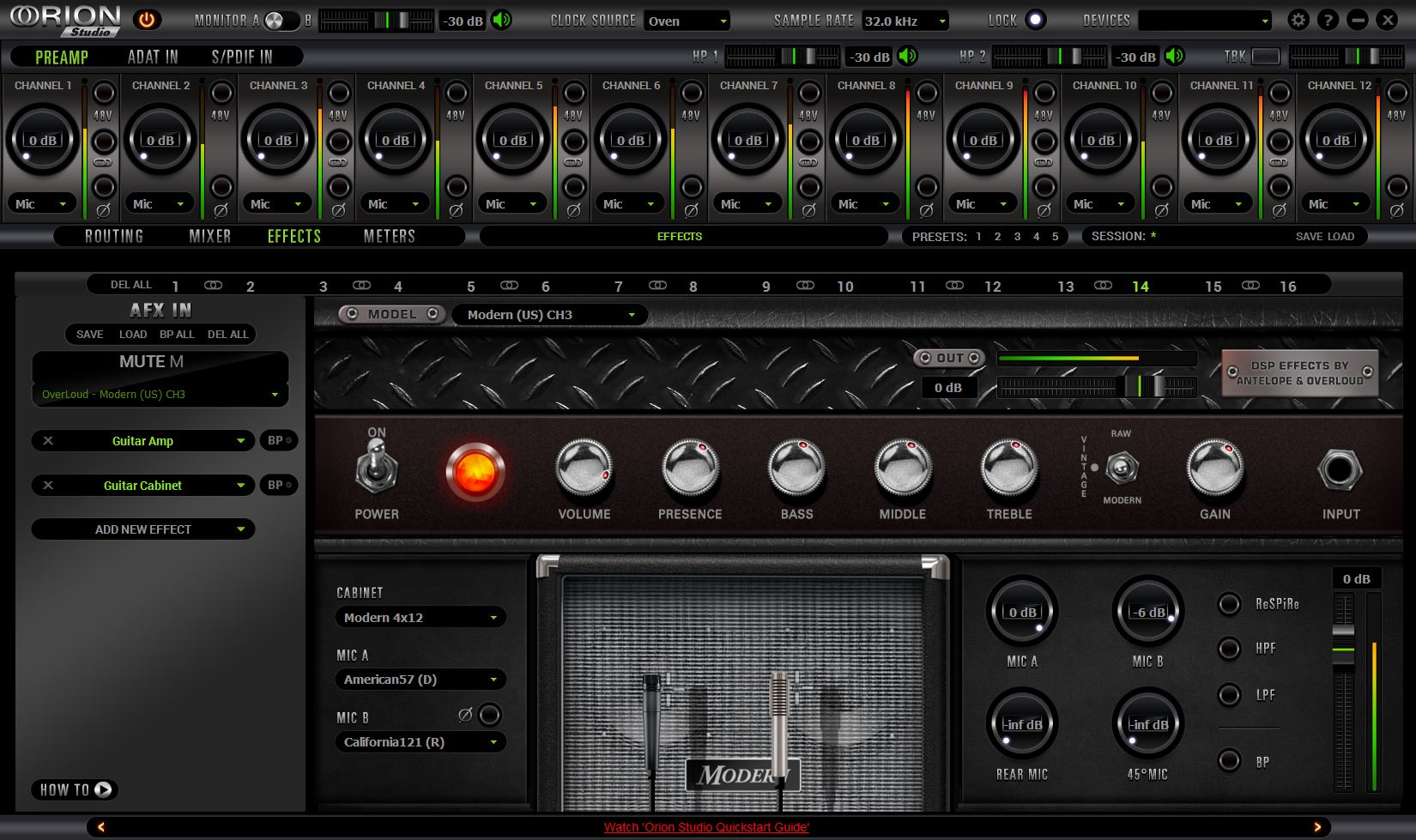 Orion Studio | 生産終了品 | Antelope Audio