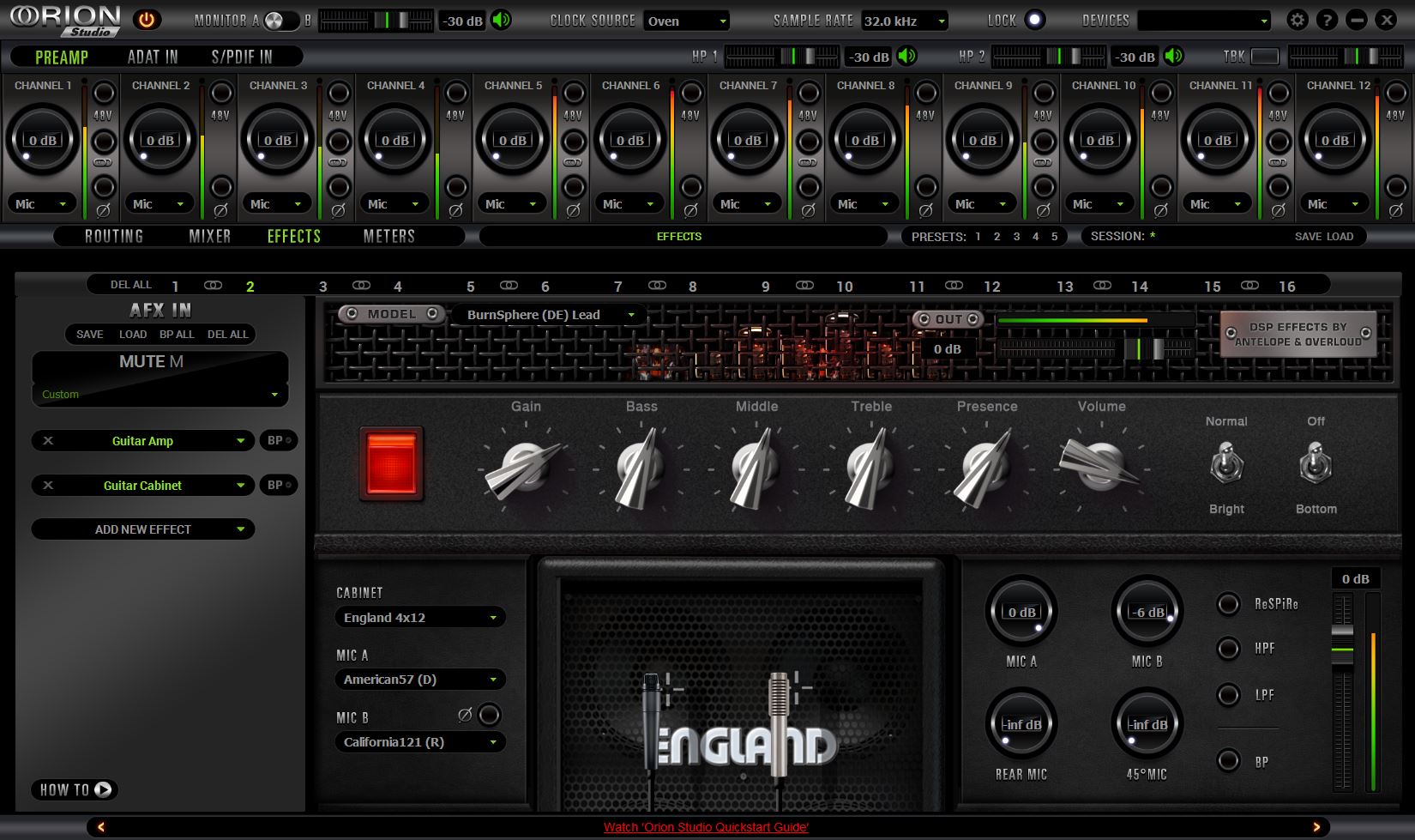 Orion Studio | 生産終了品 | Antelope Audio