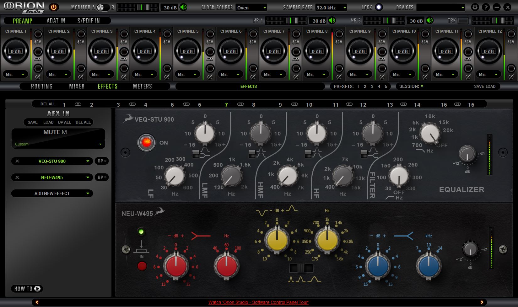 Orion Studio | 生産終了品 | Antelope Audio