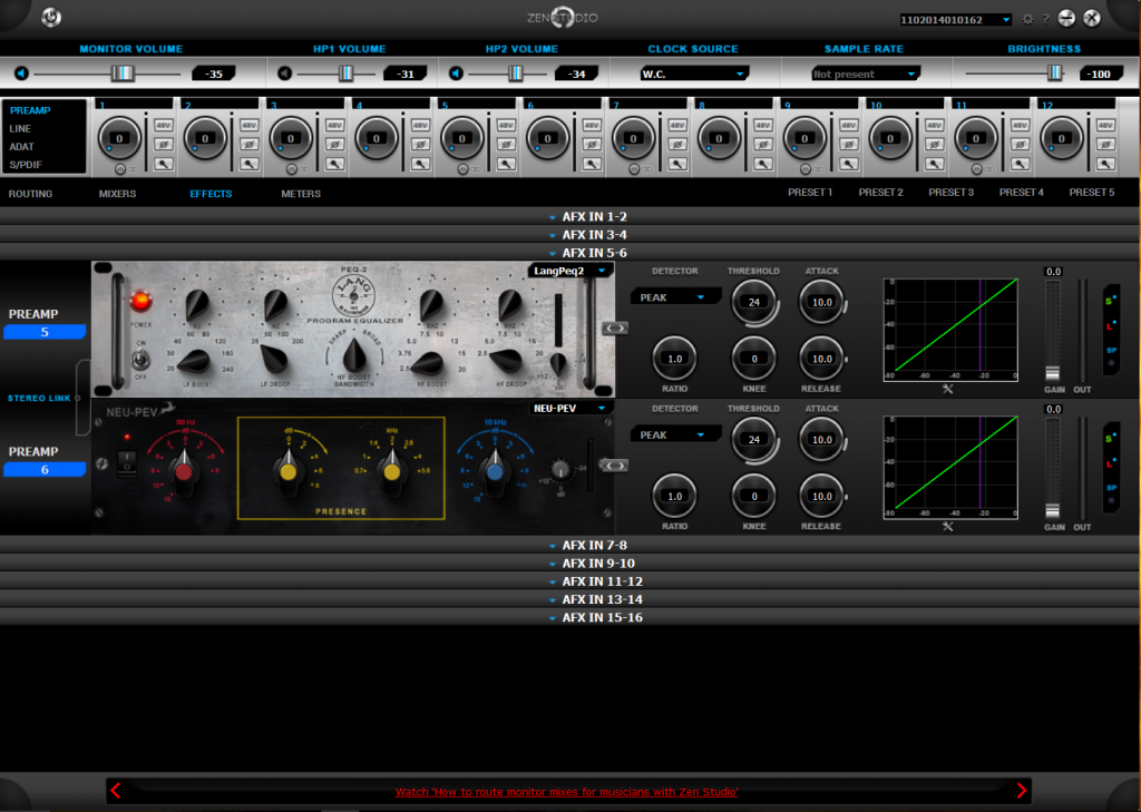 Zen Studio | 生産終了品 | Antelope Audio Japan